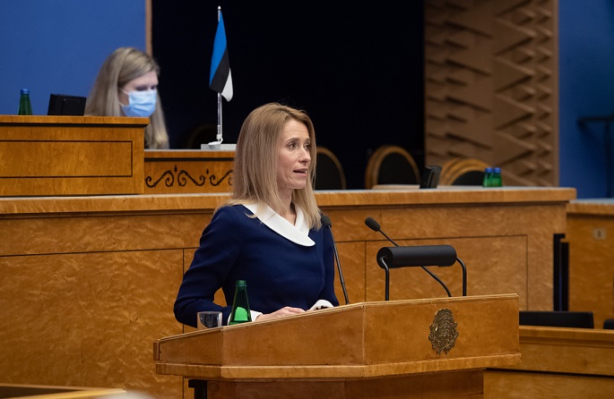 Kaja Kallas elected Estonia's first female PM