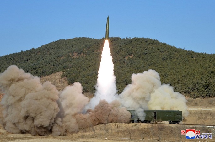 DPRK conducts weapons tests